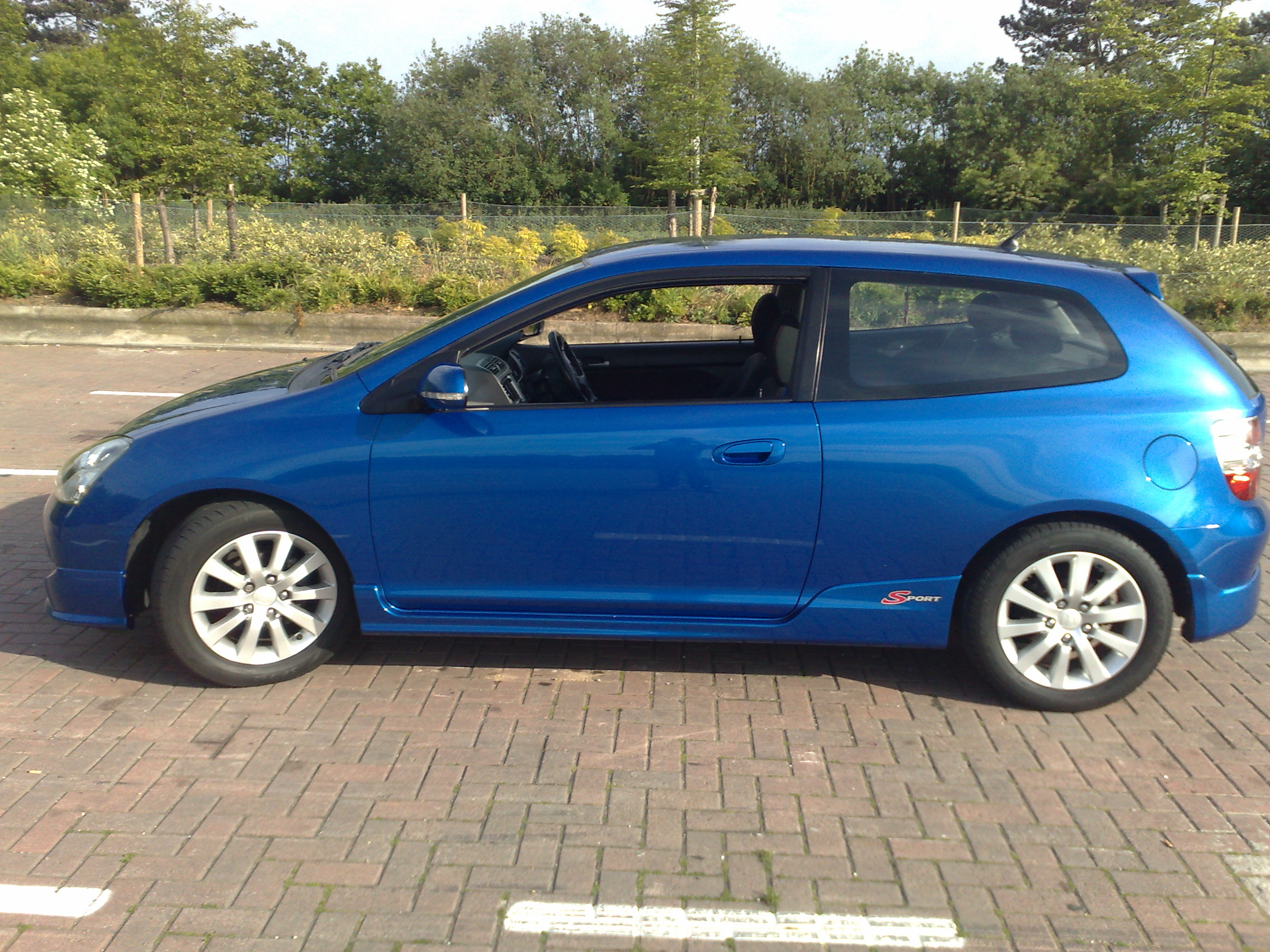 My Vivid Blue Ep2........Update 15/5/10....Slammed :D - Honda Civic EP2 ...