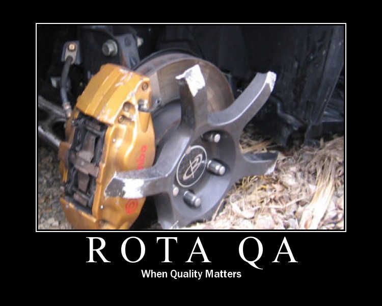 ROTA Catastrophic Failure - Wheels / Tyres / Brakes & Pads - EPCIVIC.COM